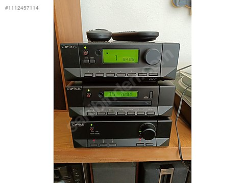 Cyrus Entegre Amfi - CYRUS MR3 + CD7 + FM7 High-End Set (İngiltere ...
