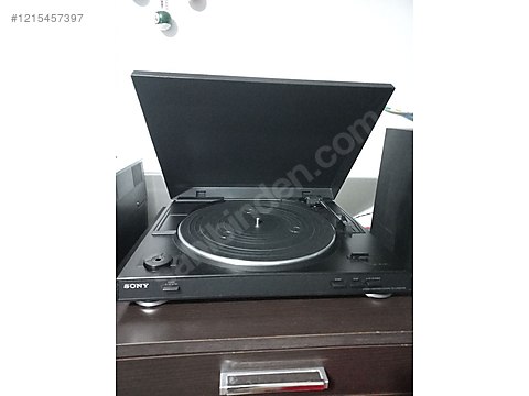 Sony Pikap , Turntable, Tam Otomatik , Orijinal İğne sahibinden.comda ...