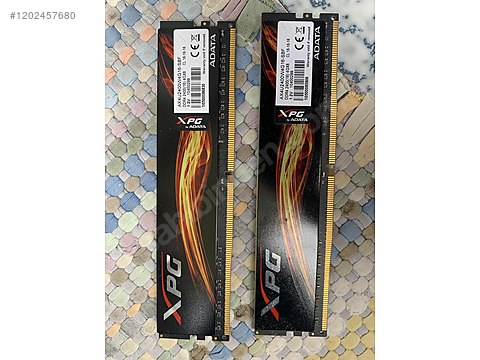 Adata xpg 4gb ram (İkisi toplam 8gb) - RAM Bellek ve Tüm Masaüstü ...