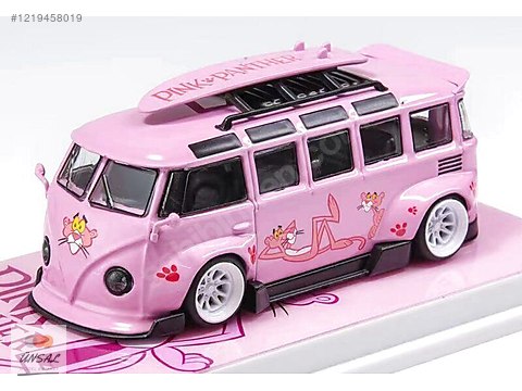 1/64 Volkswagen T1 Bus PINK PANTHER (Flame Model)-UNSAL at sahibinden ...