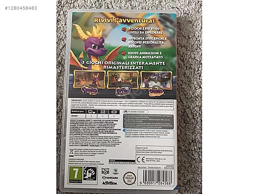 Spyro Nintendo Switch sahibinden.comda - 1280458483