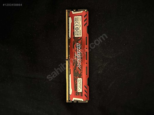 CRUCIAL BALLISTIX SPORT RED 8GB 3000MHZ RAM - RAM Bellek ve Tüm ...