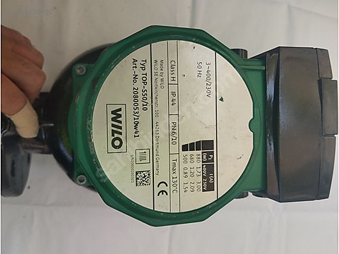 wilo . TOP_ S50/10. SİRKÜLASYON POMPALARI sahibinden.comda - 1269459952