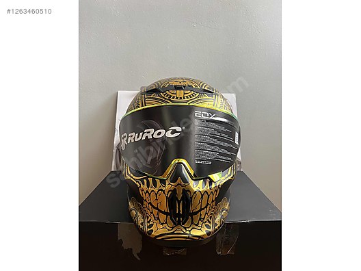 RUROC EOX MICTLAN SHOCKWAVE VE GOLD VİZÖR XL - Kapalı Kasklar Uygun ...