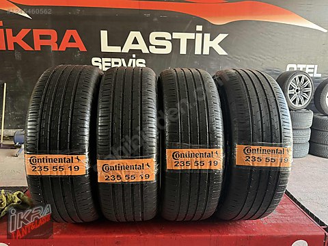 4 ADET 235 55 19 CONTİNENTAL RFT SIFIR AYARINDA YAZLIK sahibinden.comda ...