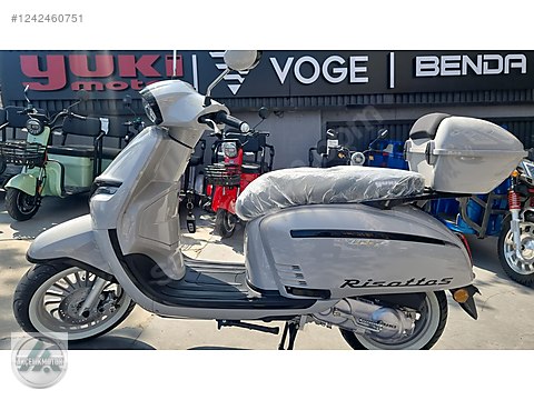 Yuki Risotto 50 2025 Model Scooter / Maxi Scooter Motor Motosiklet ...