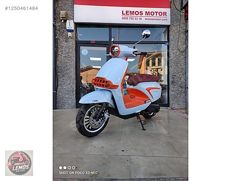 Salcano Vienna 125 2024 Model Scooter / Maxi Scooter Motor Motosiklet ...