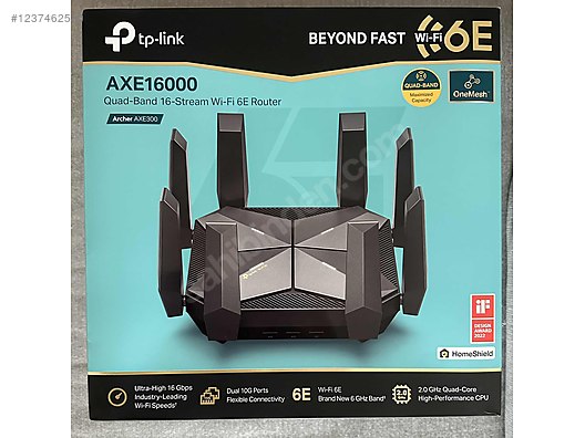 TP-Link AXE16000 Quad Band Wifi 6E Router - Router ilanları uygun ...