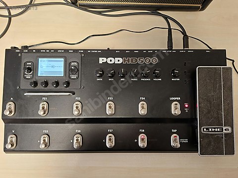 Line 6 POD HD 500 - Prosesör ve Diğer Enstrüman Yan Ekipmanları ...