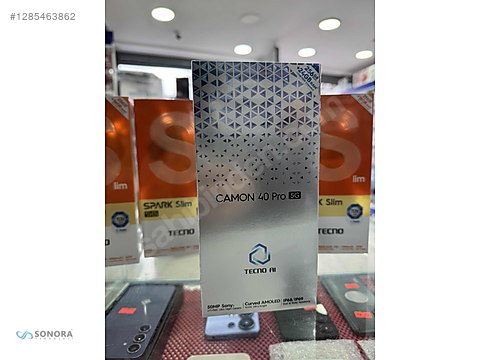 Tecno / Camon 40 Pro 5G / TECNO CAMON 40 PRO 5G DESTEKLİ 12/256 BLACK ...
