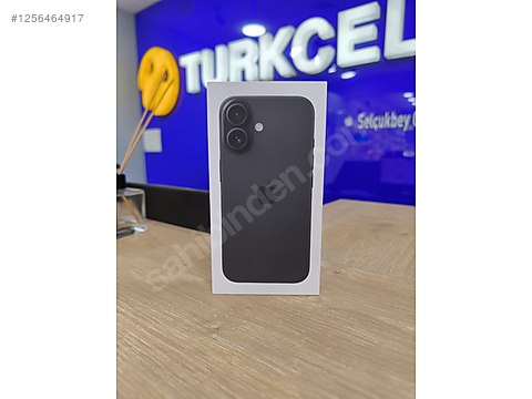 Apple / iPhone 16 / TURKCELL BAYİSİNDEN KAPALI KUTU APPLE 16 128GB ...