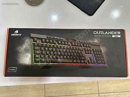 GameBooster G69K "Outlander" Rainbow Aydınlatmalı Membrane Oyun ...