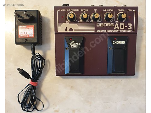 Boss AD-3 Acoustic Instrument Processor - Prosesör ve Diğer Enstrüman ...