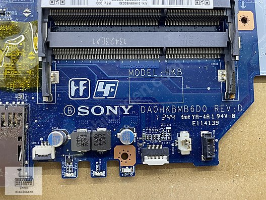 Sony Vaio Svf15 Svf15b DA0HKBMB6D0 REV:D - İkinci El Notebook Yedek ...