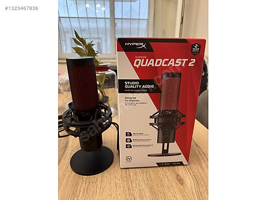 HyperX Quadcast 2 USB Oyuncu Mikrofonu sahibinden.comda - 1323467836