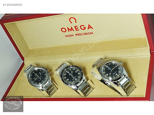 Omega / OMEGA TRILOGY SET LIMITED EDITION 557 SIFIR NASYONEL CHRONO'DAN ...