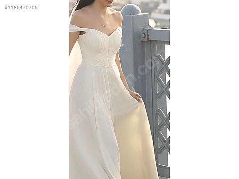 Ekru rengi Gelinlik sahibinden.comda - 1185470705