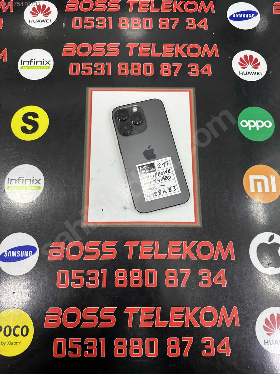 Apple / iPhone 14 Pro / BOSS TELEKOM'DA İPHONE 14 PRO HAT TAKILMAMIŞ 1 ...