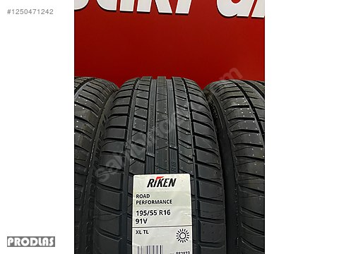 195/55R16 91V Riken Road Performance / Michelin Ürünü / 2025 Dot ...