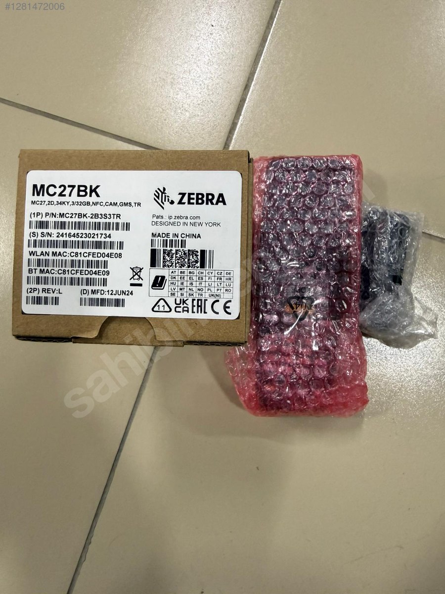 ZEBRA MC27 - EL TERMİNALİ - MC27BK sahibinden.comda - 1281472006