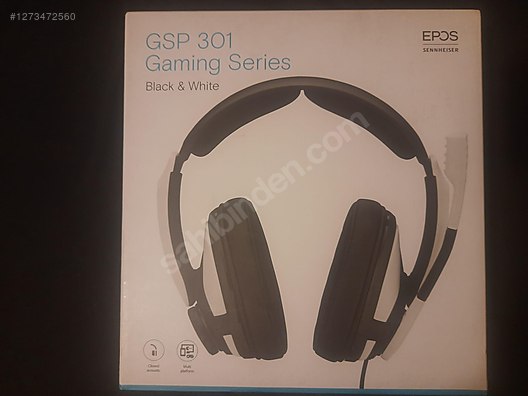 Sennheiser Epos gsp 301 gaming headset (3.5mm jak ikili)+adaptör ...
