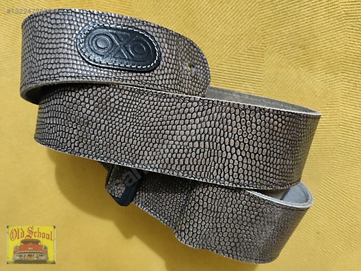 OXO Snake Skin Strap ( Made in ITALY ) * İstanbul Bursa - Gitar Askısı ...