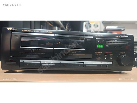 TEAC W 600R Kasetçalar sahibinden.comda - 1219473111
