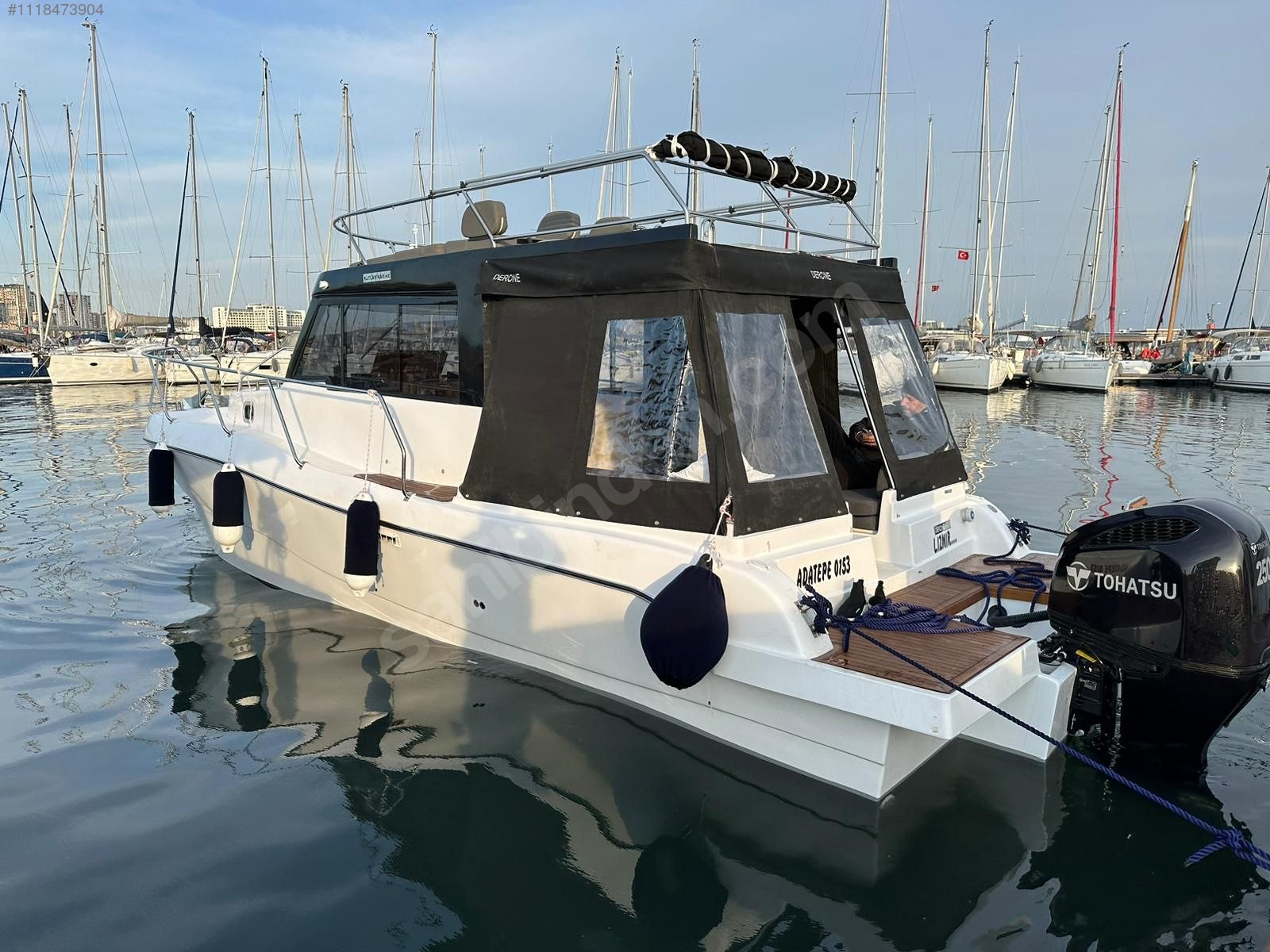 SAHİBİNDEN.DERONE 990..FLYBRİDGE.KUTLAY MARİNE.TOHATSU.250 HP ...