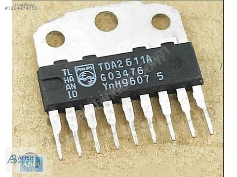 TDA2611A TDA2611 SIL-9MPF AUDIO AMPLIFIER IC (4 Adet) sahibinden.comda ...