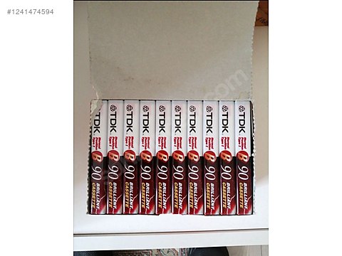 TDK B-90 Brilliant Boş Teyp Kaseti (10 Adet) - Müzik Kasetleri Alışverişte İlk Adres sahibinden ...