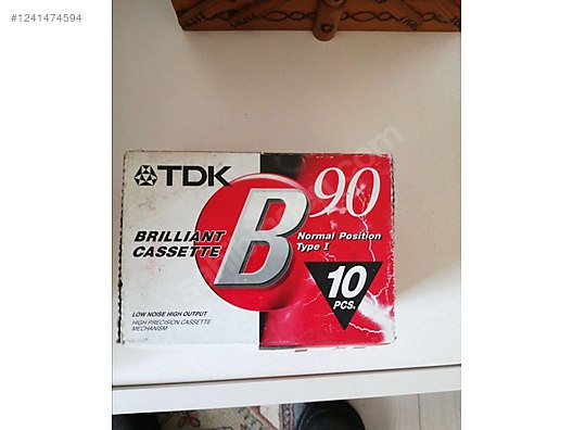 TDK B-90 Brilliant Boş Teyp Kaseti (10 Adet) - Müzik Kasetleri Alışverişte İlk Adres sahibinden ...