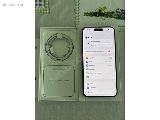 Apple / iPhone 15 Pro Max / İphone 15 Pro Max 256Gb Pil %97 Bu Sene Hat ...