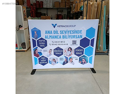 KUMAŞ REKLAM PANOSU / KUMAŞ STAND - Promosyon Pano, Tahta & Levha ...