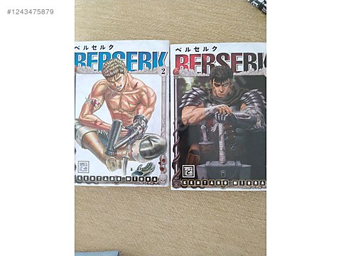 Berserk 1.-2. cilt sahibinden.comda - 1243475879
