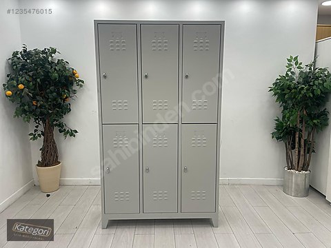 KATEGORİ OFİS - 6 KİŞİLİK İŞÇİ DOLABI METAL SOYUNMA DOLABI - Soyunma ...