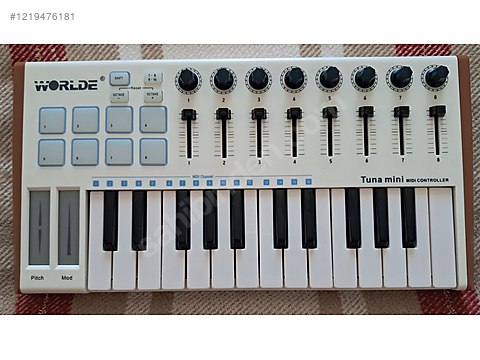 Worlde Tuna Mini Midi Klavye (25 Tuş) - MIDI Klavye ve Diğer Tuşlu ...