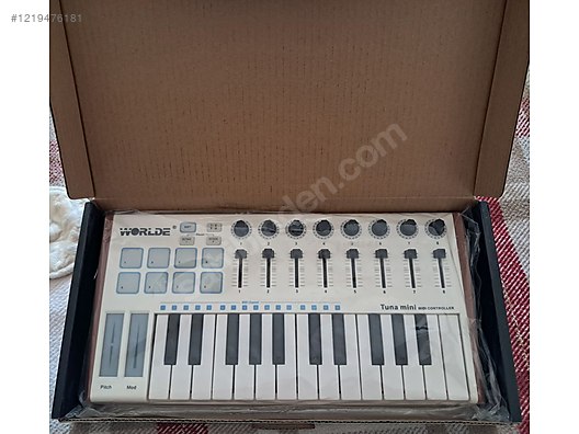 Worlde Tuna Mini Midi Klavye (25 Tuş) - MIDI Klavye ve Diğer Tuşlu ...