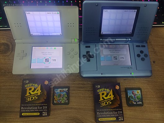 nintendo ds r4 kart card twilight menu oyun ds lite 1035 oyun ...
