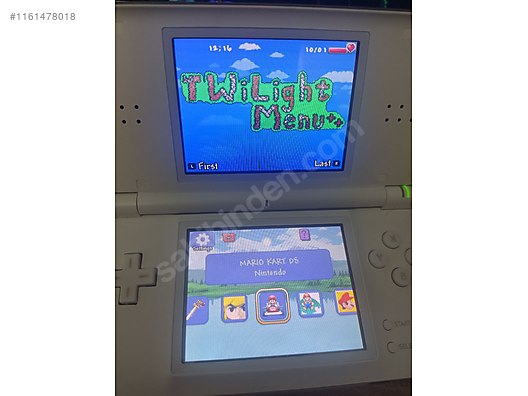 nintendo ds r4 kart card twilight menu oyun ds lite 1035 oyun ...