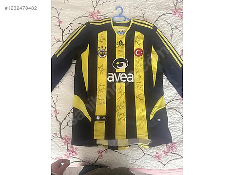 Anelka Alex Tuncay ve 11 Futbolcu Daha İmzalı Uzun Kollu Forma at ...