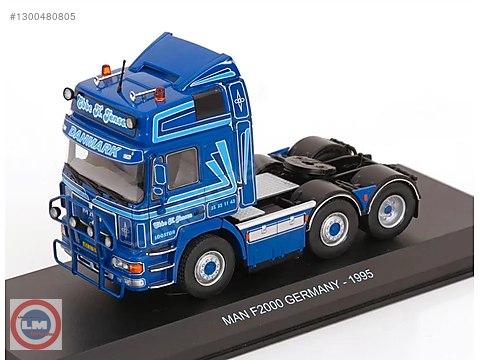 Atlas Diecast Model 1:43 MAN Çekici (TIR) Çeşitleri - 1300480805