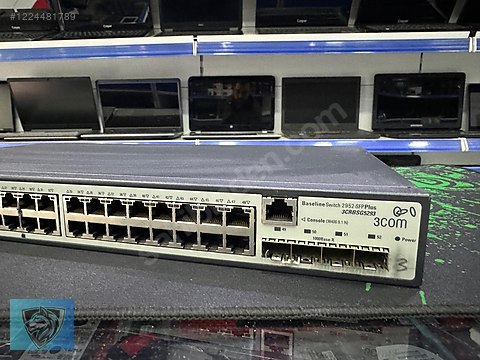 3COM BASELİNE SWİTCH 2952 48PORT LU SIFIR AYARINDA sahibinden.comda ...