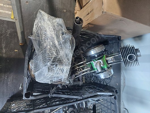 Motor / Mobylette Motosiklet MOBİLET YEDEK PARÇA PROJELİK ŞASE MOTOR VS ...