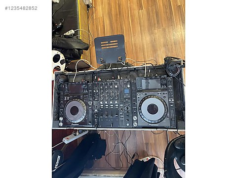 PIONEER DJ SETUP DJM 900 NXS2 MİXSER / 2 ADET CDJ 2000 NXS1+CASE ...