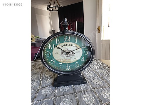 vintage (retro) halkalı masa (duvar) saati sahibinden.comda - 1048483025