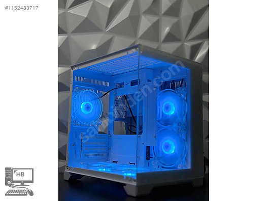 RGB MİNİ ATX AKVARYUM KASA SIFIR KUMANDALI 5x fan - Kasa ve Tüm ...