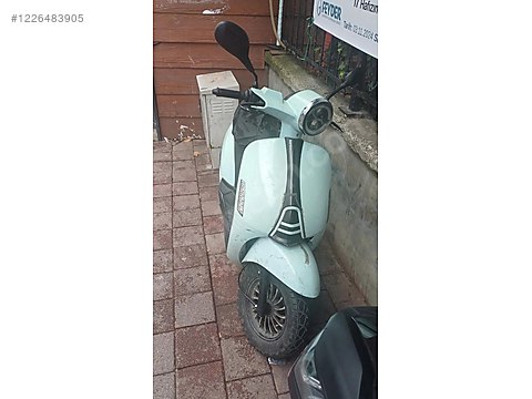 Kuba Blueberry 2021 Model Scooter / Maxi Scooter Motor Sahibinden ...