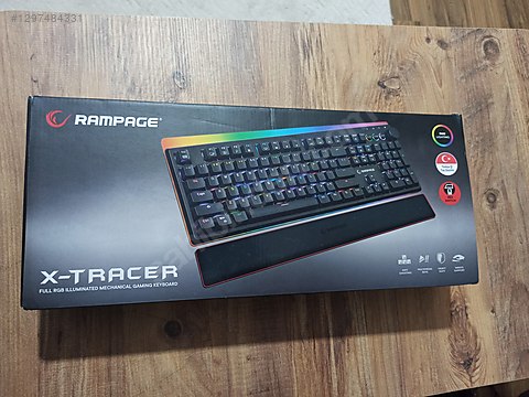 Rampage KB-R97 X-Tracer Mekanik klavye Red Switch - Rampage Oyuncu ...