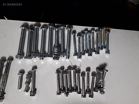 Saplama somun civata - Vida, Cıvata & Somun ve Yapı Malzemeleri sahibinden.com'da - 1165484554