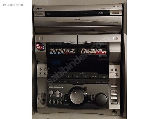 SONY RX 99 - İkinci El Sony Müzik Seti & Teyp modelleri sahibinden.com ...